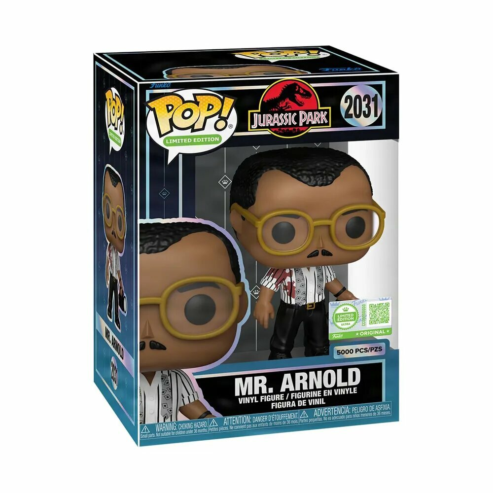Фигурка Jurassic Park #2031 Mr. Arnold with Protector