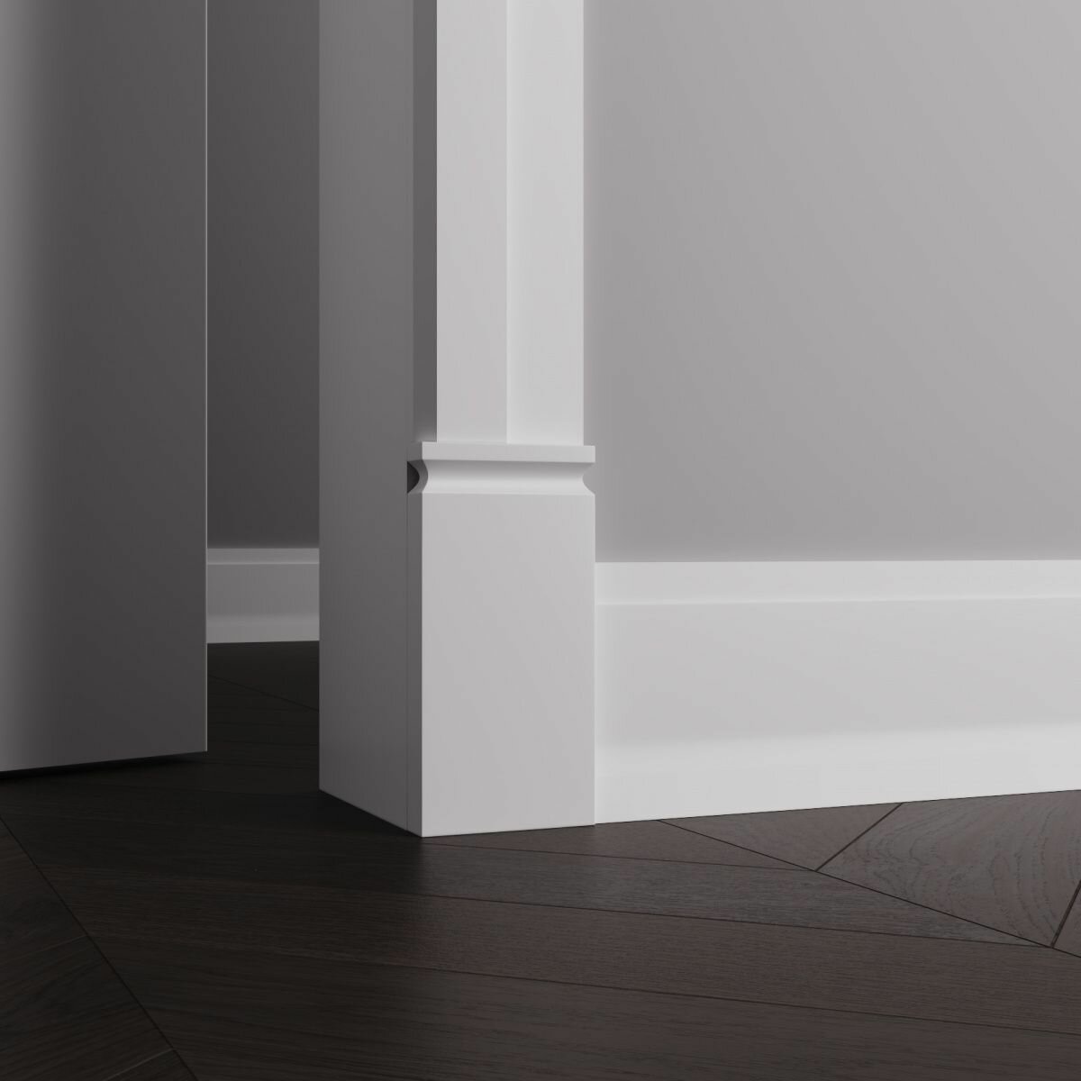 Декоративный Элемент для Ремонта Нижний Ultrawood D 1075 Д75xВ155xТ18 мм / Ультравуд