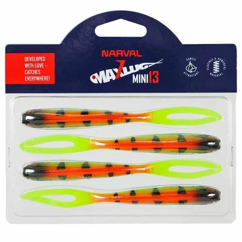 Силиконовая приманка Narval Maxlug Mini 13см #052 4шт.