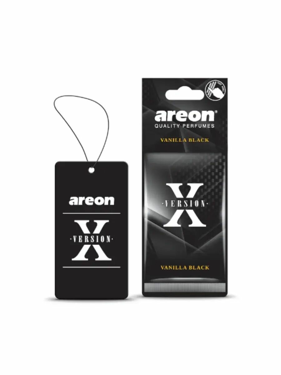 Ароматизатор для автомобиля "Areon" Vanilla Black, подвесной