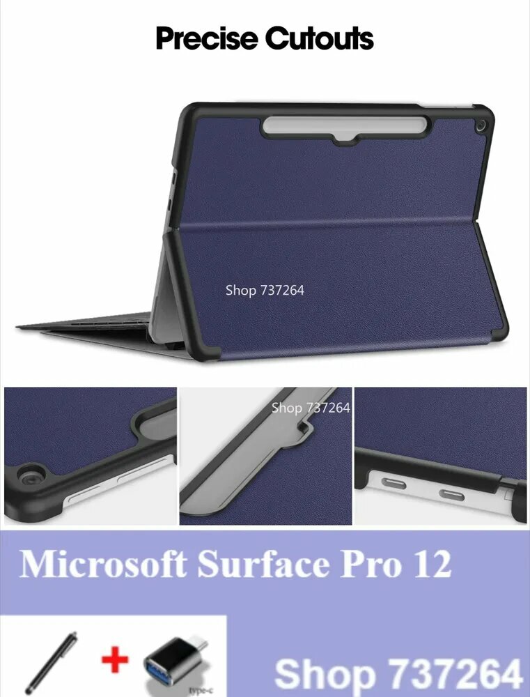 Microsoft Surface Pro 12 Case Tablet 12 "(без клавиатуры)