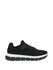 Кроссовки MOSCHINO Perforated track-sole sneakers, размер 35