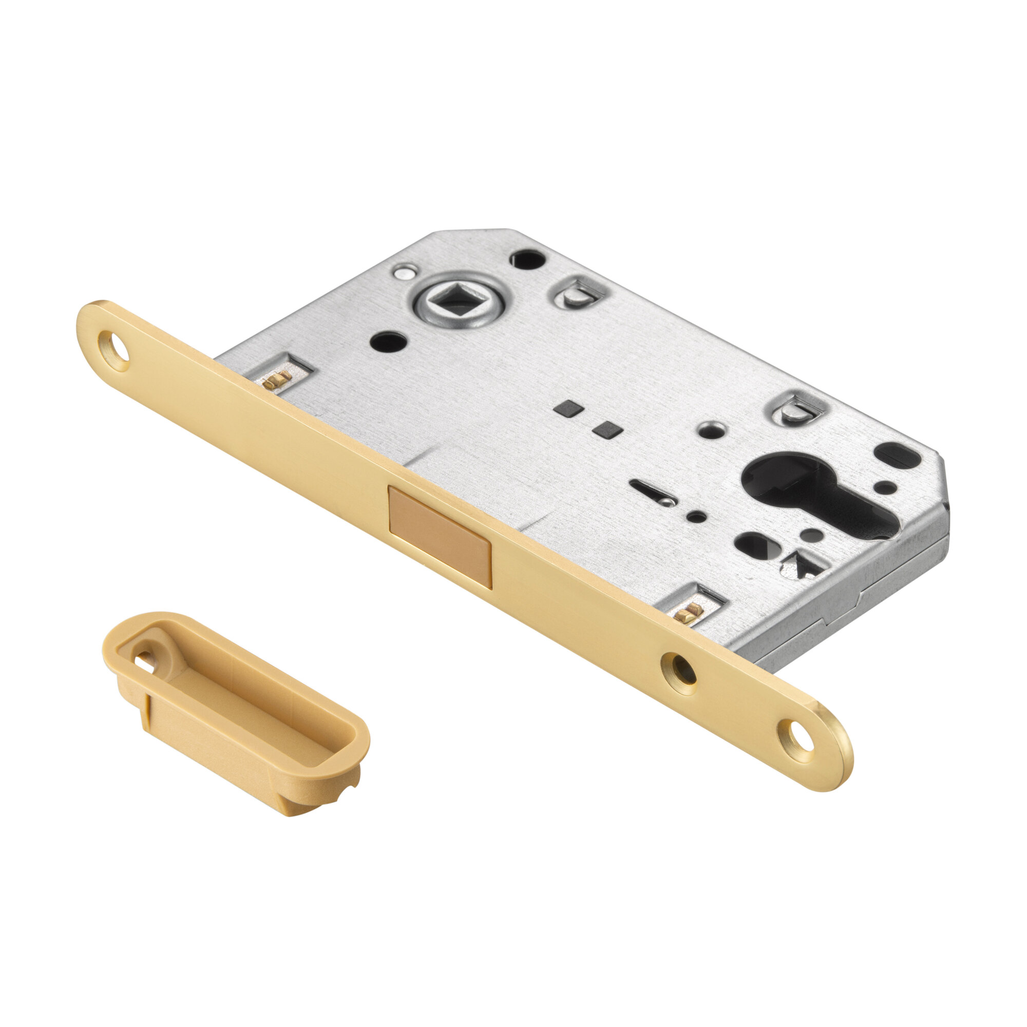 Защелка магнитная под ключевой цилиндр BUSSARE L5085 KEY MAG W.GOLD