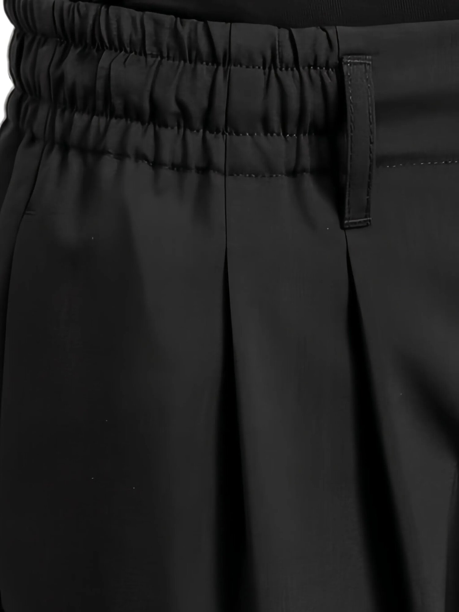 Брюки DOLCE & GABBANA Pleated elasticated-waist trousers, размер 50 — фото 1