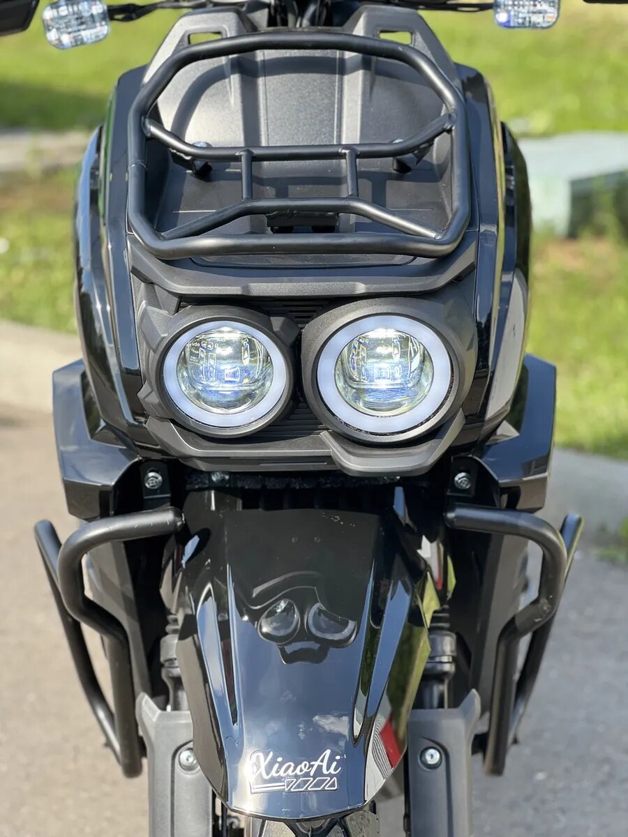 Скутер TOPSCOOTERS, бензиновый, 150 кубов, черный глянец, без ПТС — фото 1