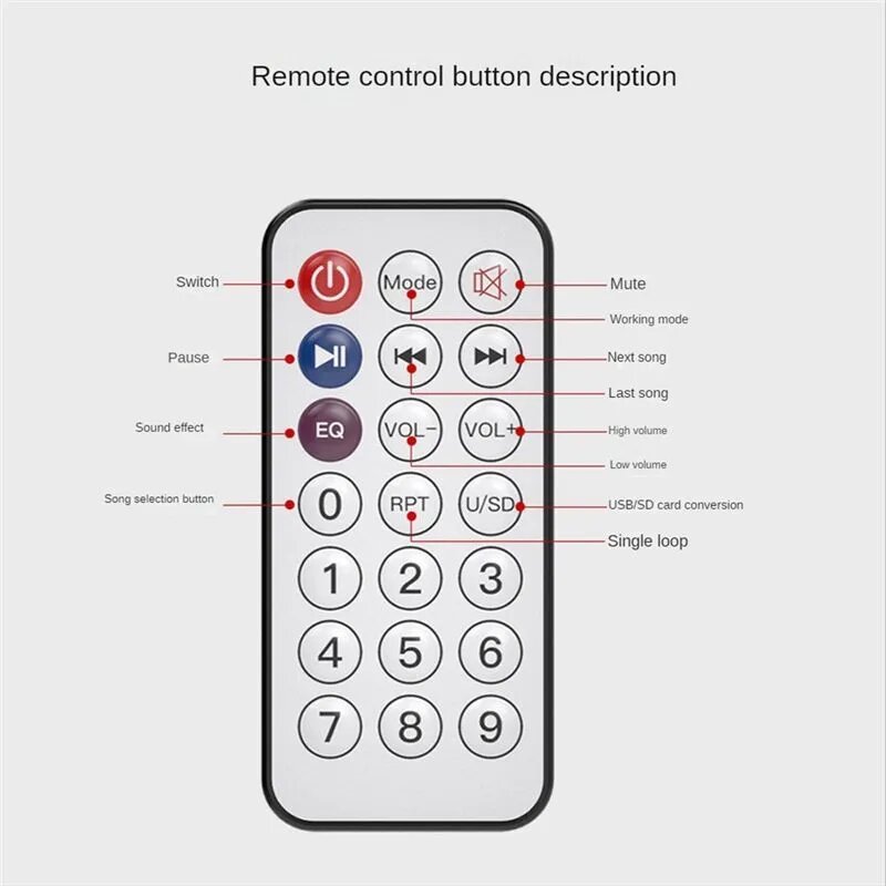 AK370 Home Digital Amplifier Mini Hifi Bluetooth Audio Power Amplifier для SD Card U Disk Aux Speaker Mp3 Stereo Sound