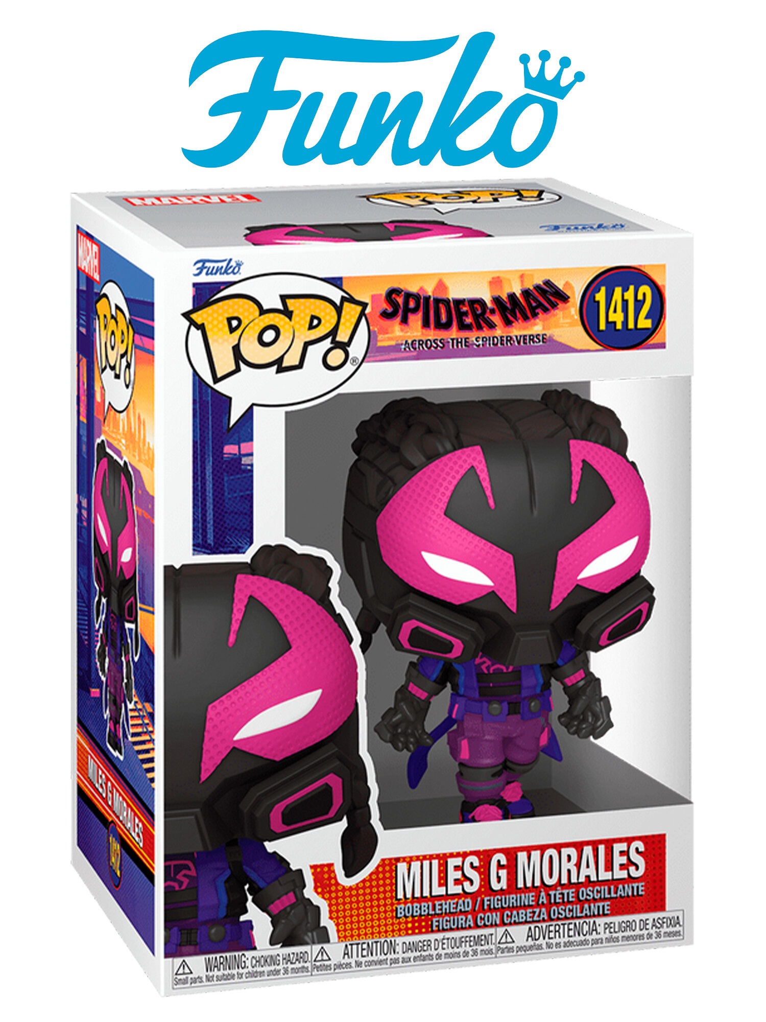Фигурка Funko POP! Miles G Morales (1412) Spider-Man