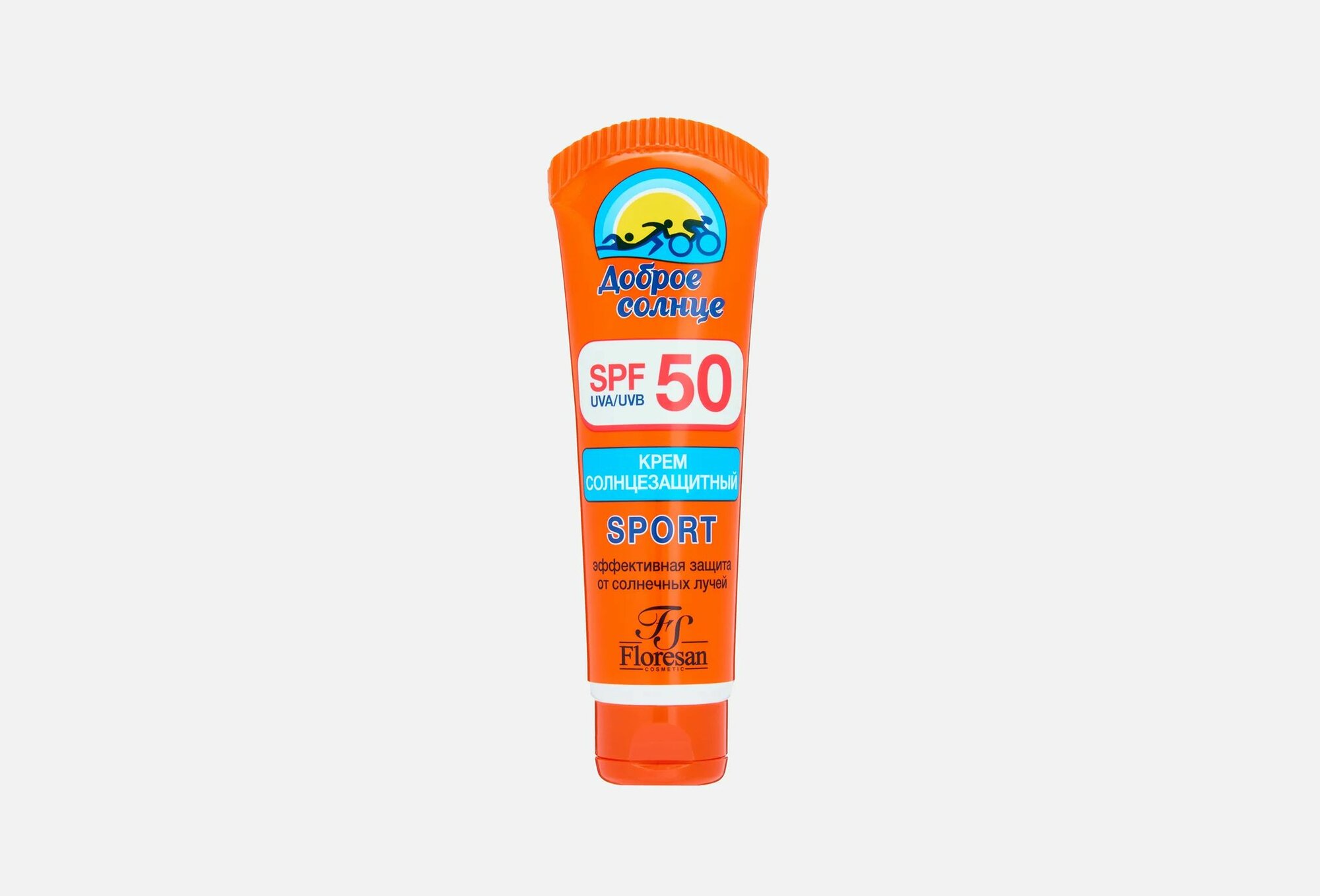 Солнцезащитный крем для лица и тела SPF 50+ Floresan sport