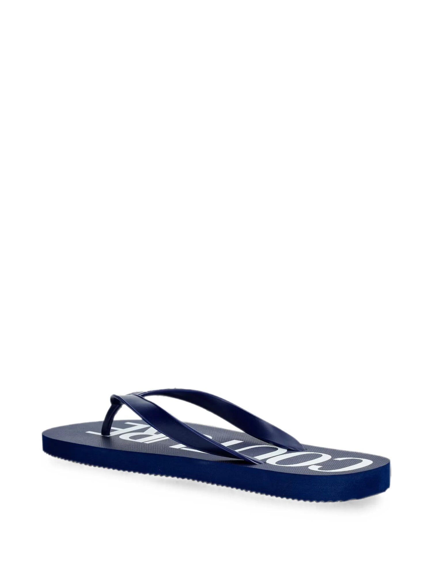 Шлёпанцы Versace Jeans Couture Logo-print flip flops, размер 43 — фото 1