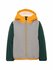 Куртка K-WAY Colour-block hooded jacket, размер 3 года, серый/синий/голубой
