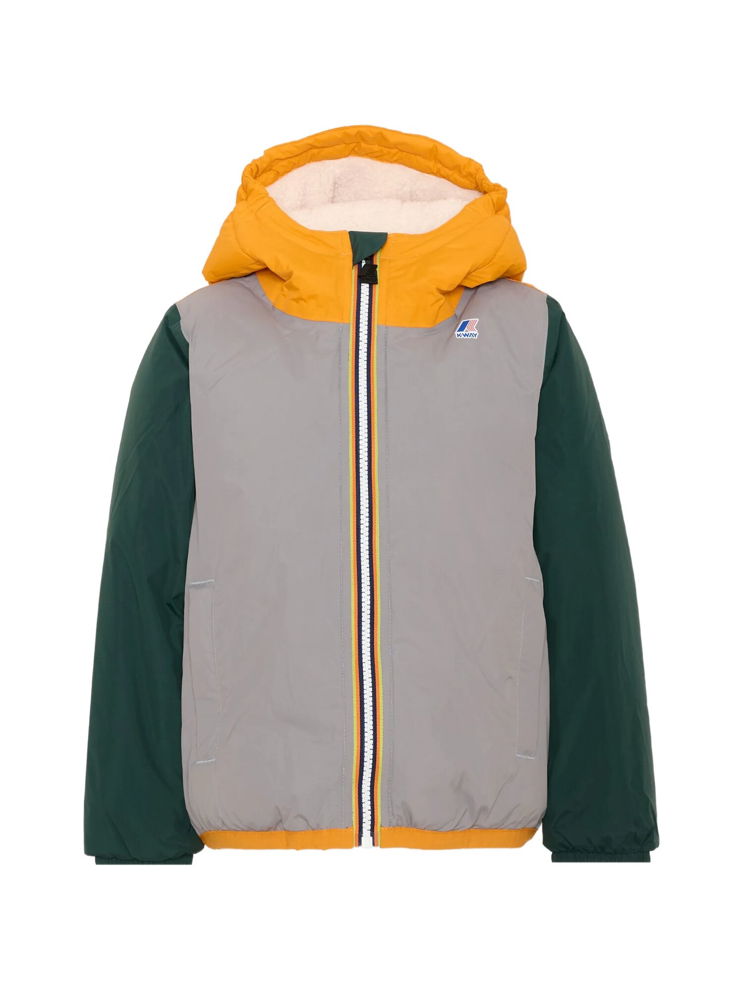 Куртка Colour-block hooded jacket