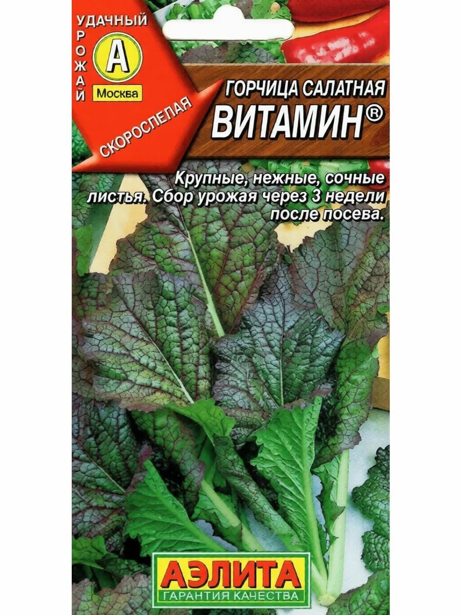 Семена "Горчица салатная Витамин"