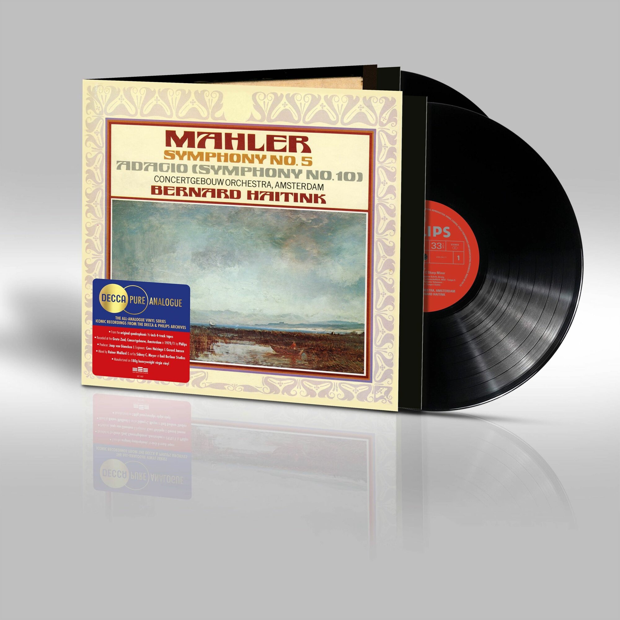Виниловая пластинка Bernard Haitink - Mahler: Symphony Nos. 5 & 10 (Analogue) (2LP) 2026, Gatefold