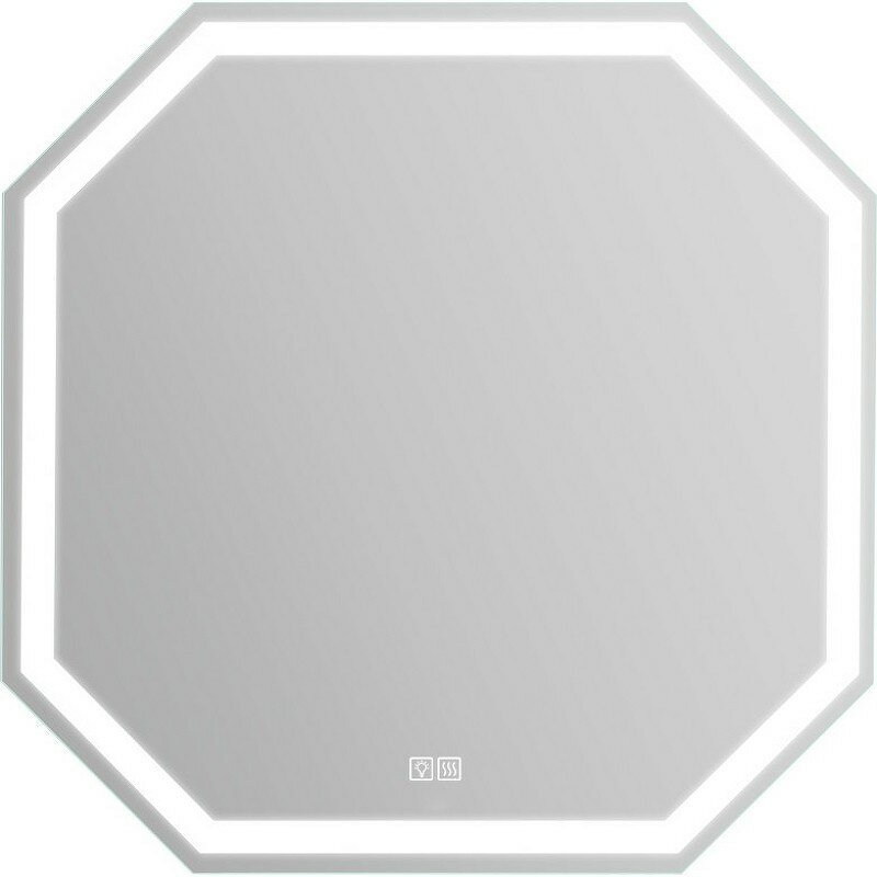 Зеркало BelBagno 80 SPC-OTT-800-800-LED-TCH-WARM с подсветкой с подогревом