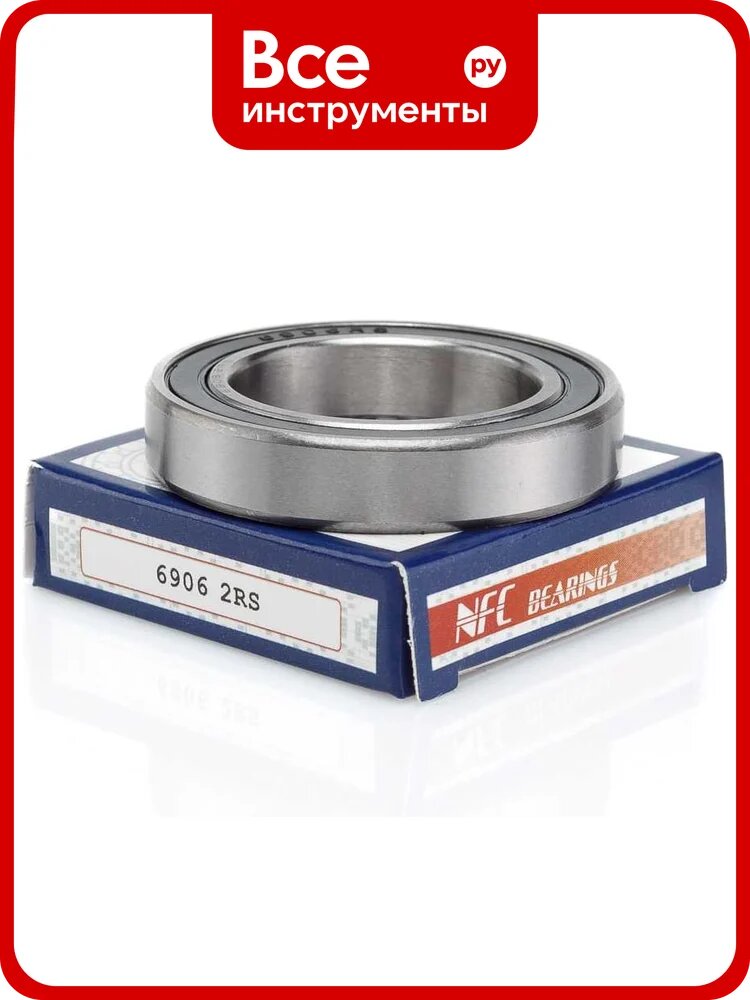 Подшипник NFC 1000906 2RS 61906 2RS 1000906 2RS (61906 2RS) NFC, Иллюстративное фото