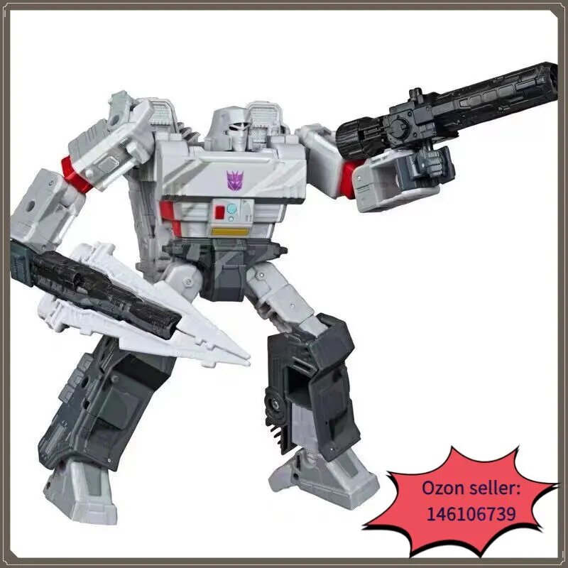 Трансформер Hasbro Transformers Generations Siege Megatron Voyager Class Action Figure, 17 см, Робот, Танк — фото 1