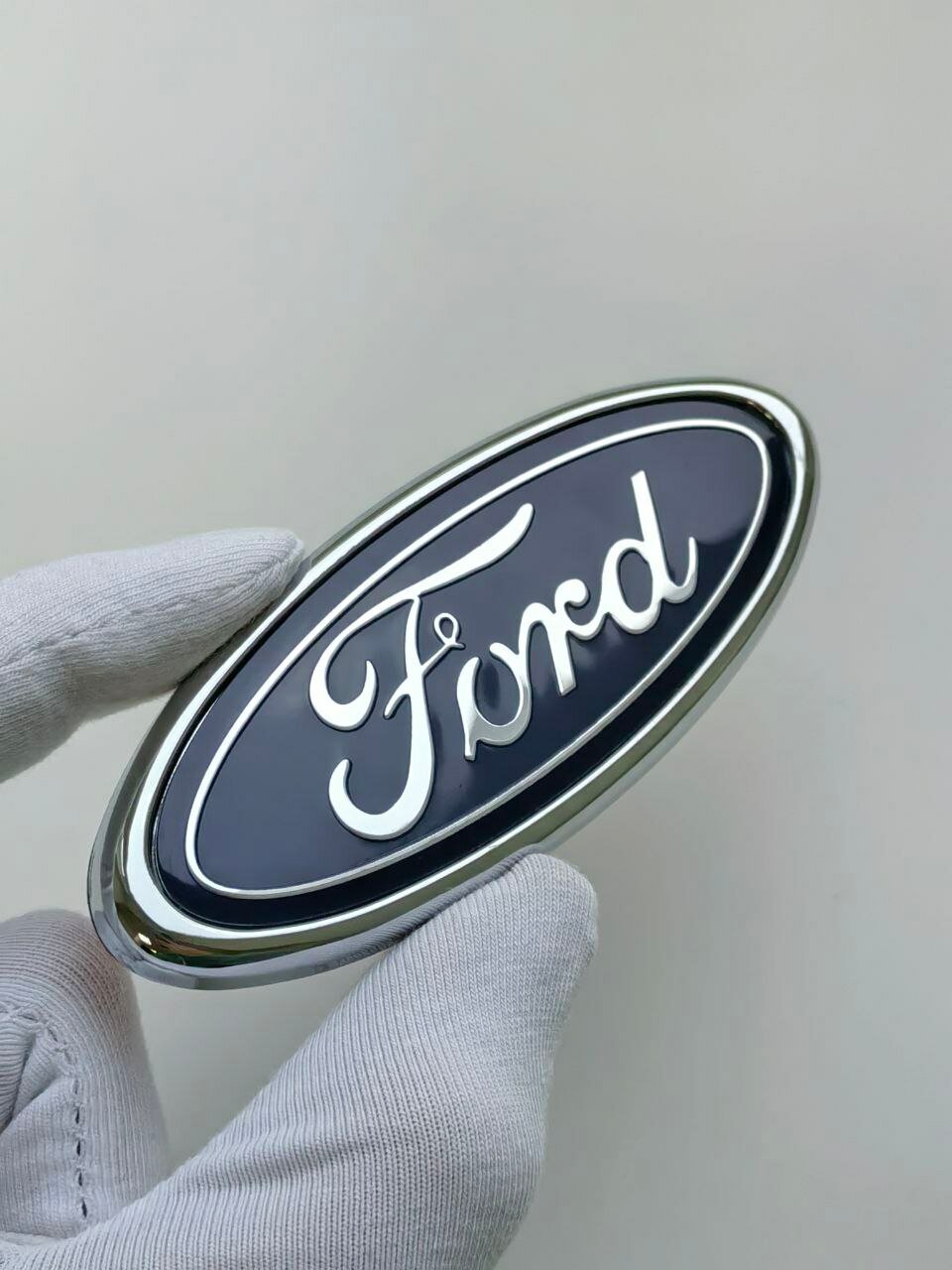 Эмблема Ford 94*38 мм, шильдик Ford, логотип Форд, значок на автомобиль