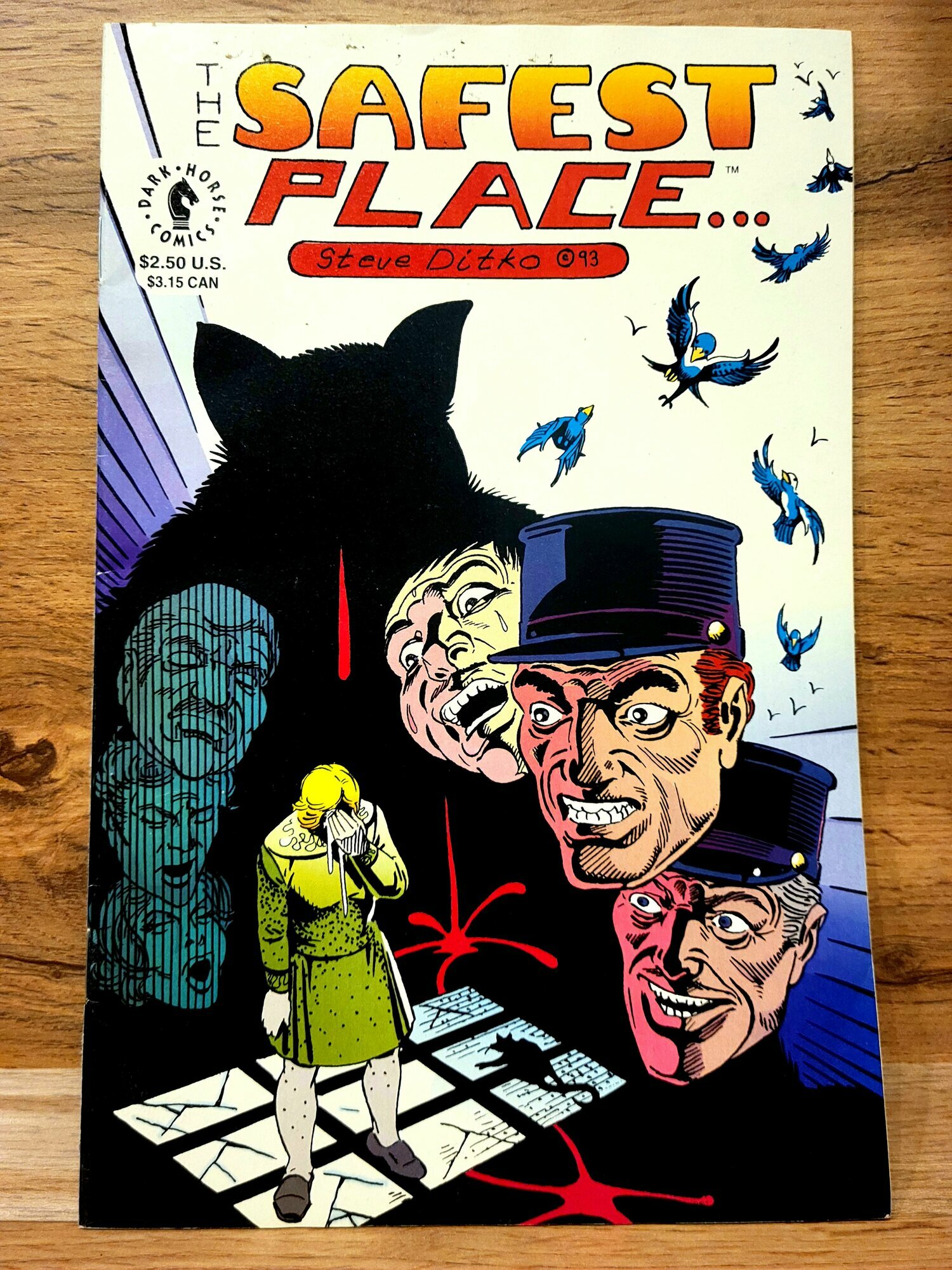 Ретро Комикс Safest Place #1. 1993 Год.