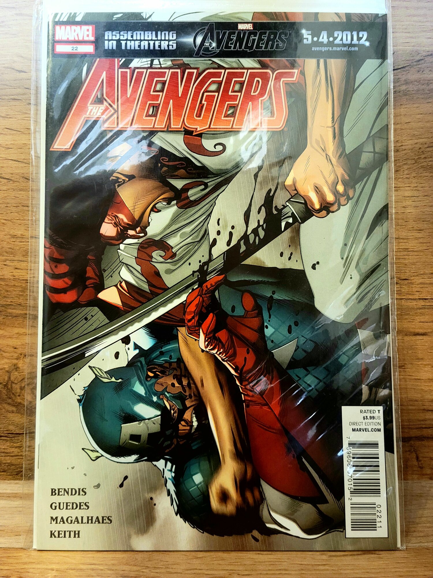 Avengers #22. Оригинальный Комикс