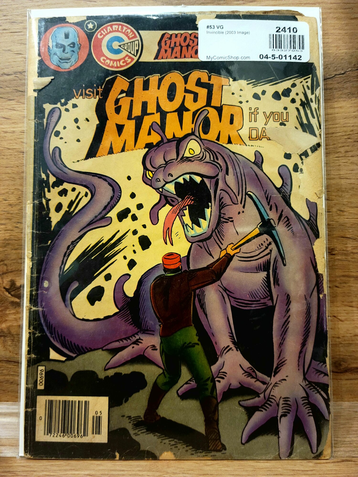 Ретро Комикс Ghost Manor #. 1977 Год. Оригинал!