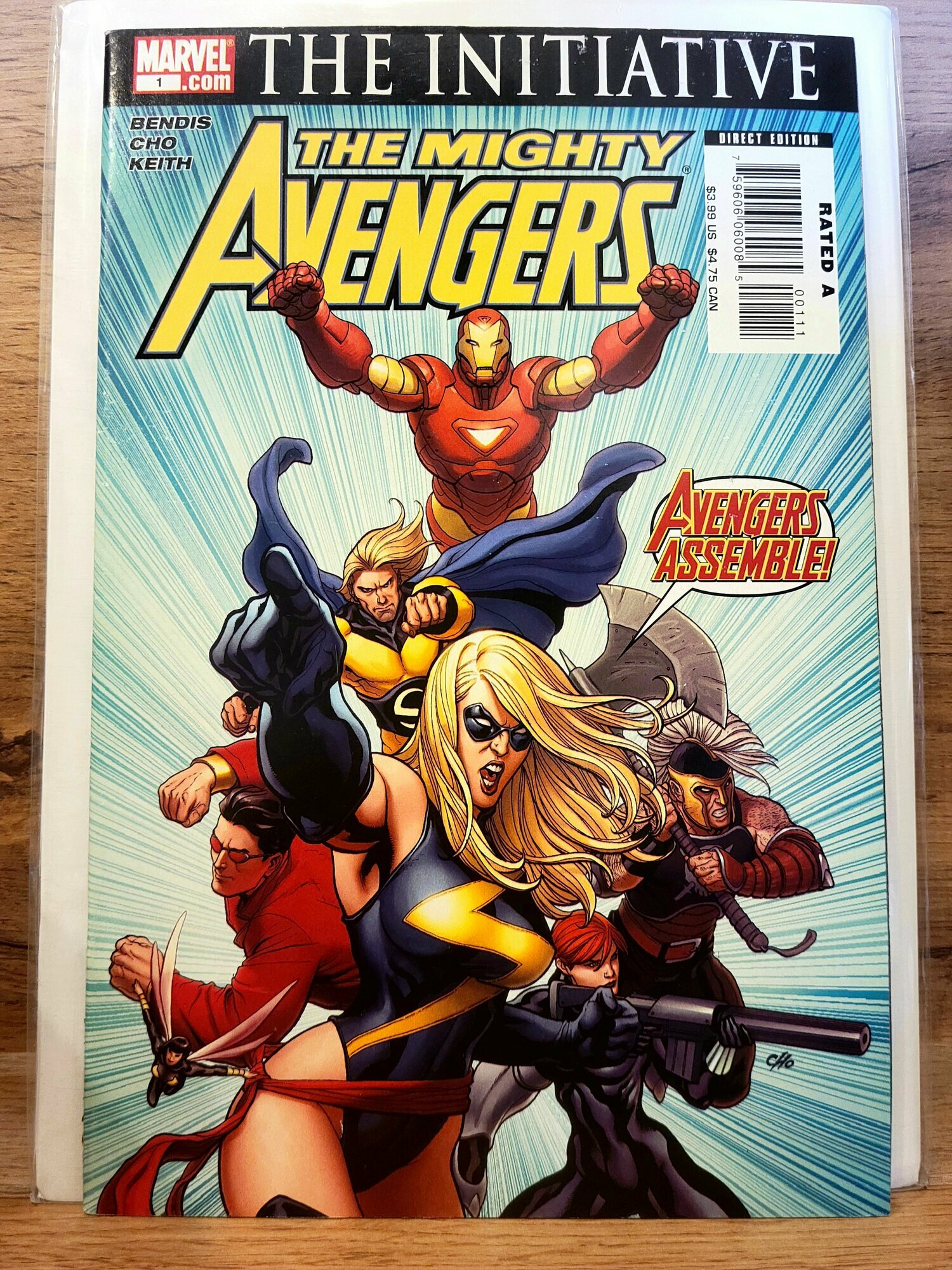 Комикс Avengers #1. Оригинал!