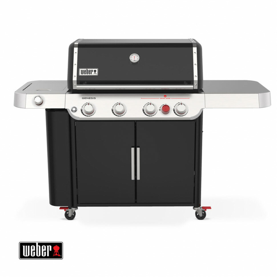 Гриль газовый Weber Genesis EP-435W LP, черная рабочая поверхность