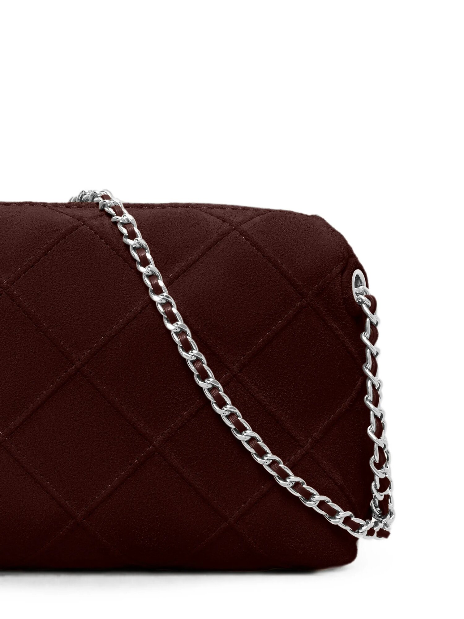 Сумка Tory Burch Fleming suede soft crossbody bag — фото 1