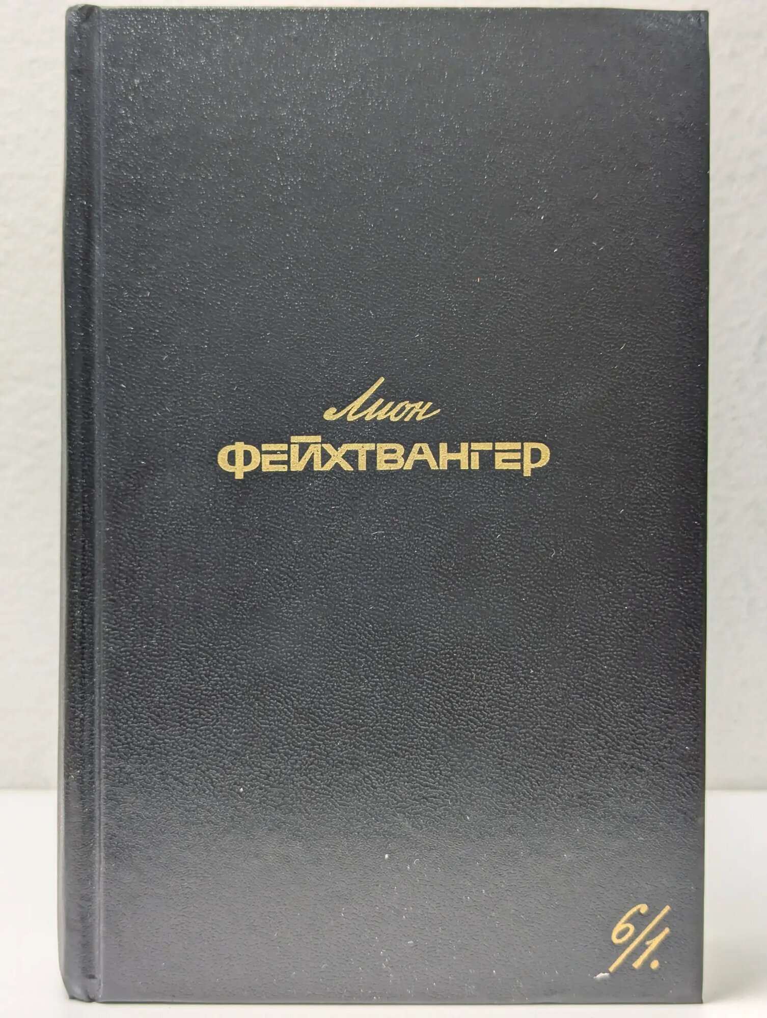 Лион Фейхтвангер. Собрание сочинений в 6 томах. Том 6. Книга 1 Фейхтвангер Лион 1990
