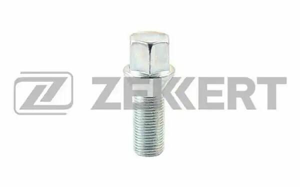 Болт колесный, конус, M14 x 1,25, длина резьбы 28, ключ 17, Цинк