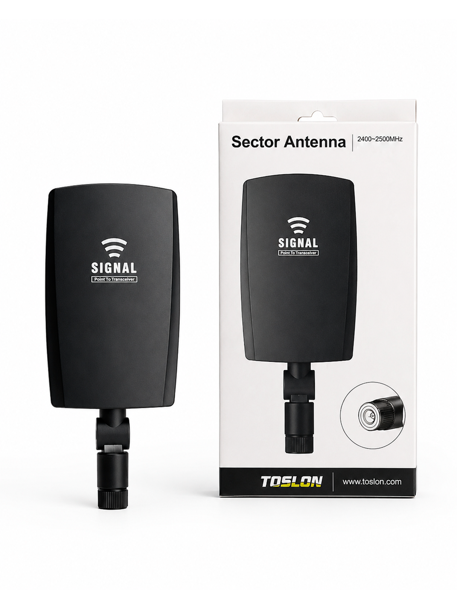Секторная антенна для эхолота Toslon TF 520, 2.4-2.5 Ггц, 5 dBi