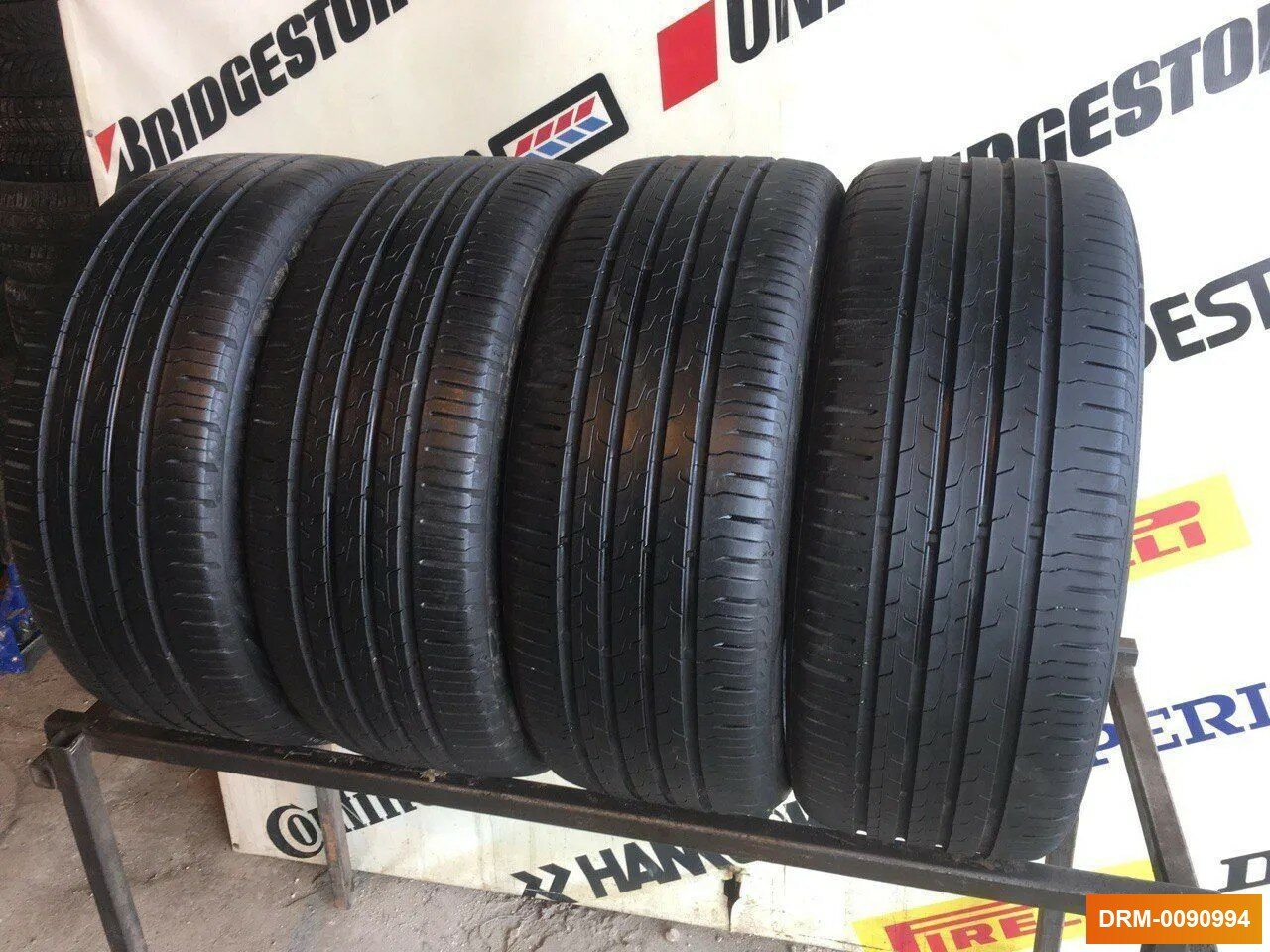 Комплект (4 шт) летних БУ шин Continental ContiEcoContact 6 185/65 R15 25% износ 3773017684