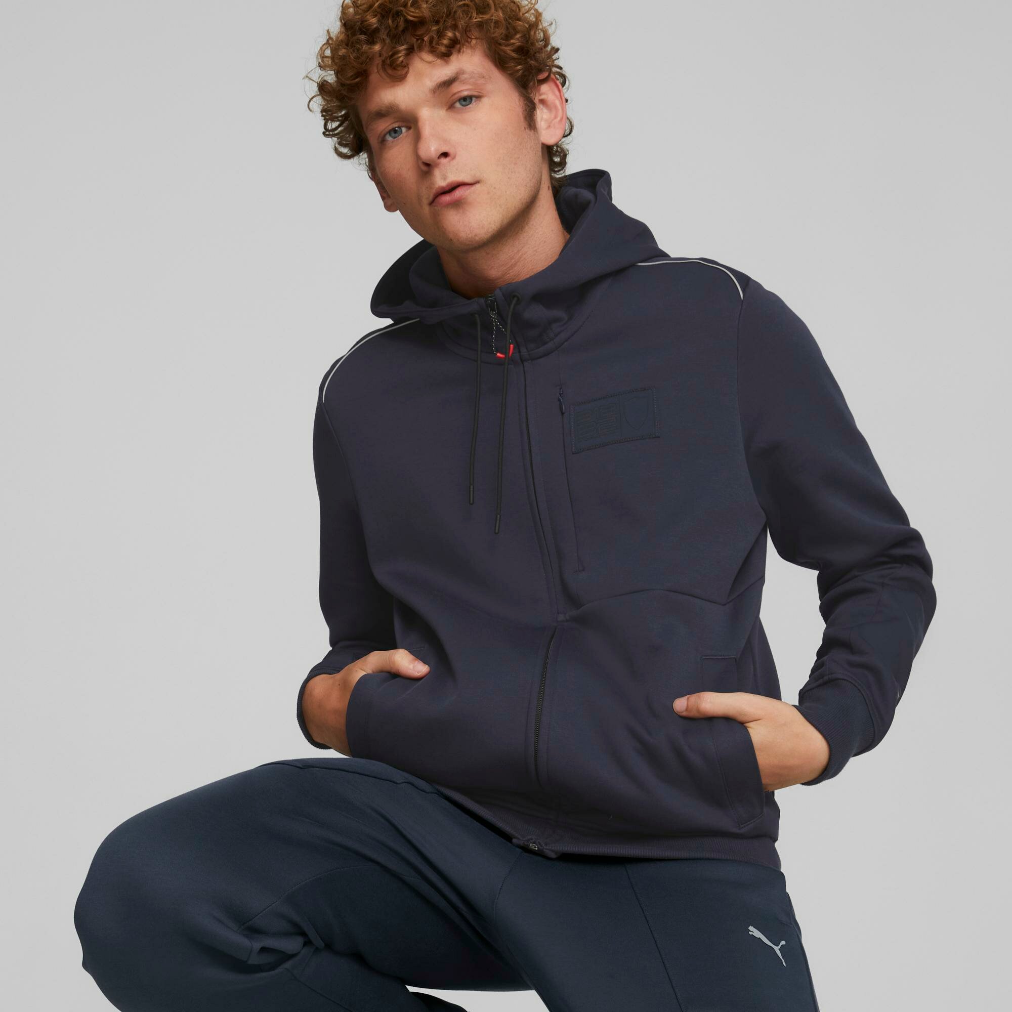 Толстовка Ferrari Style Hooded Sweat Jacket