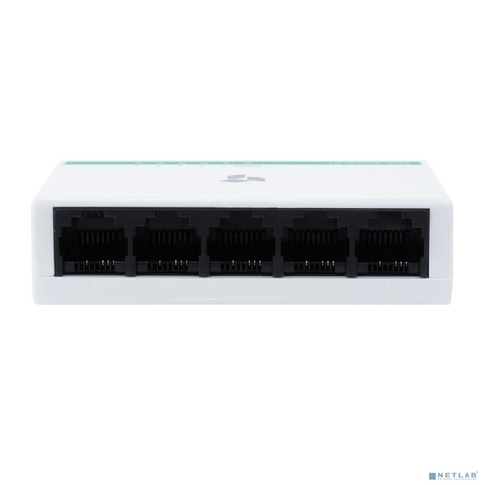 SNR SNR-S1000-5T Неуправляемый Ethernet коммутатор, 5 x 10/100BaseT. Блок питания in: 100~240VAC 50Hz, out: 5VDC 0,5A