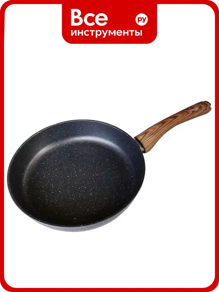 Сковорода с антипригарным покрытием appetite 28 см, nordic stone NO2281