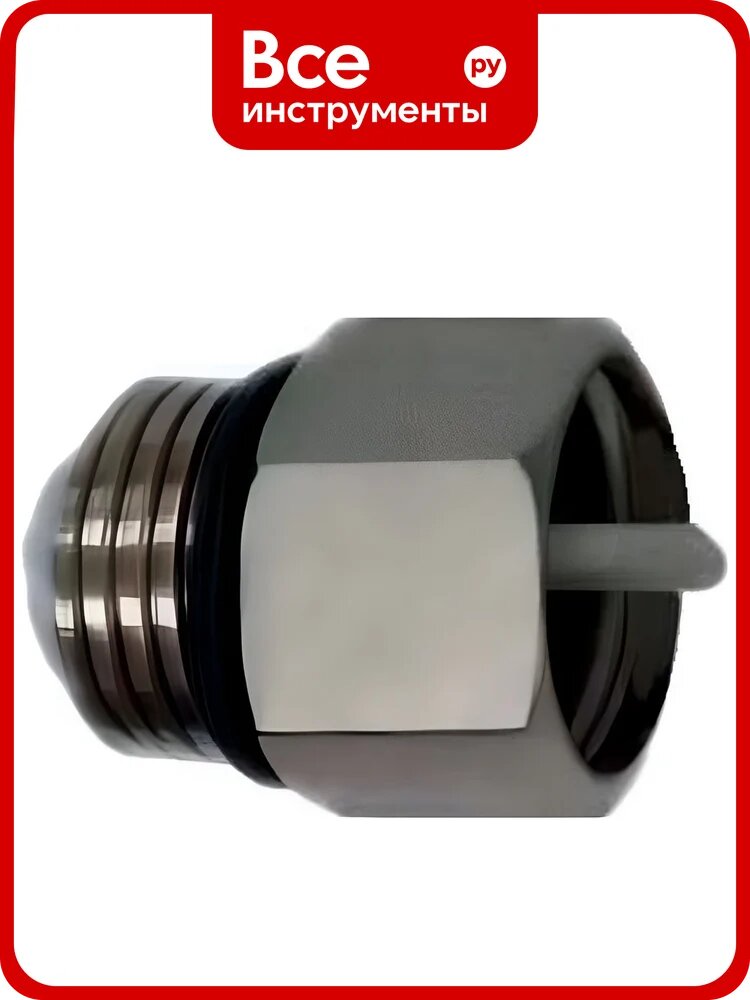 Клапан отсекающий HPb57-POM-EPDM-T ВР/НР Ду15 Ру10 для монтажа автоматического воздухоотводчика DN-ru D030-00321