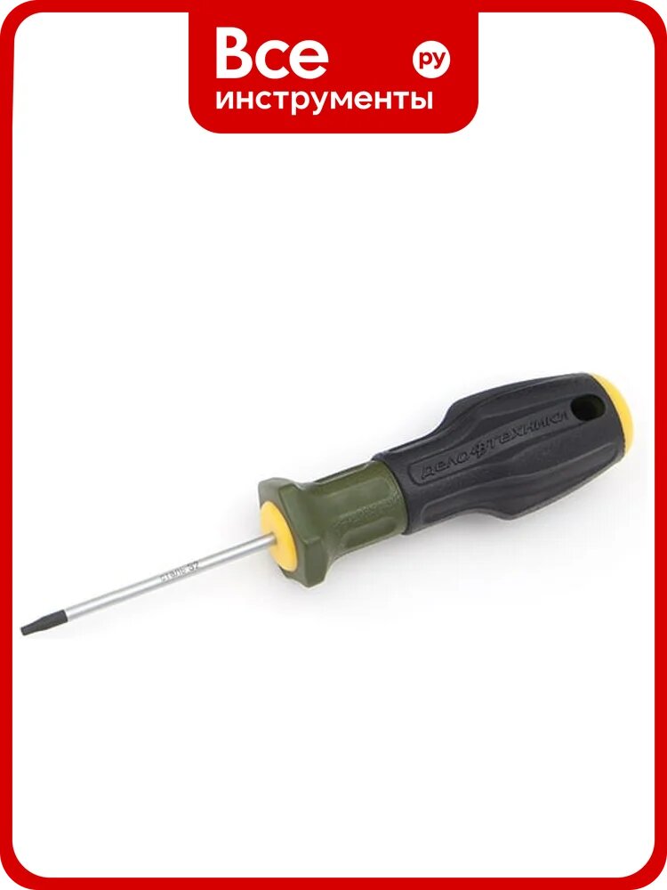 Отвёртка Дело Техники TORX с отверстием T15×80мм 726015