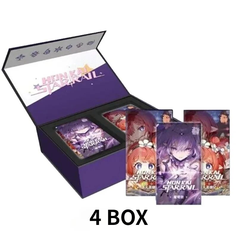 Коллекционные карты Honkai Star Rail Bandai A-4 BOX