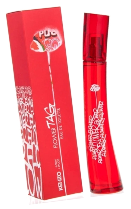 Женские духи Kenzo Flower Tag 50 мл - Кензо Флауэр Таг туалетная вода