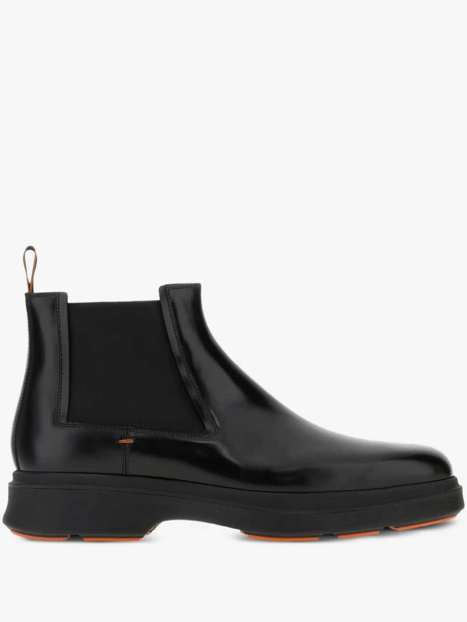 Ботинки Elastic-panel leather boots