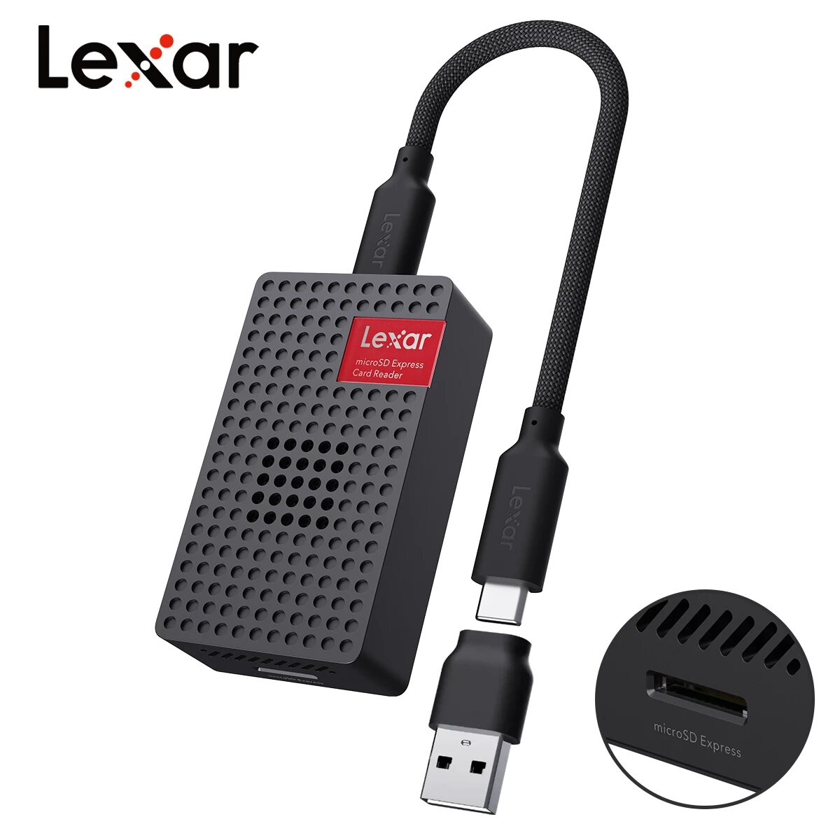 Lexar PLAY PRO microSDXC Express Картридер