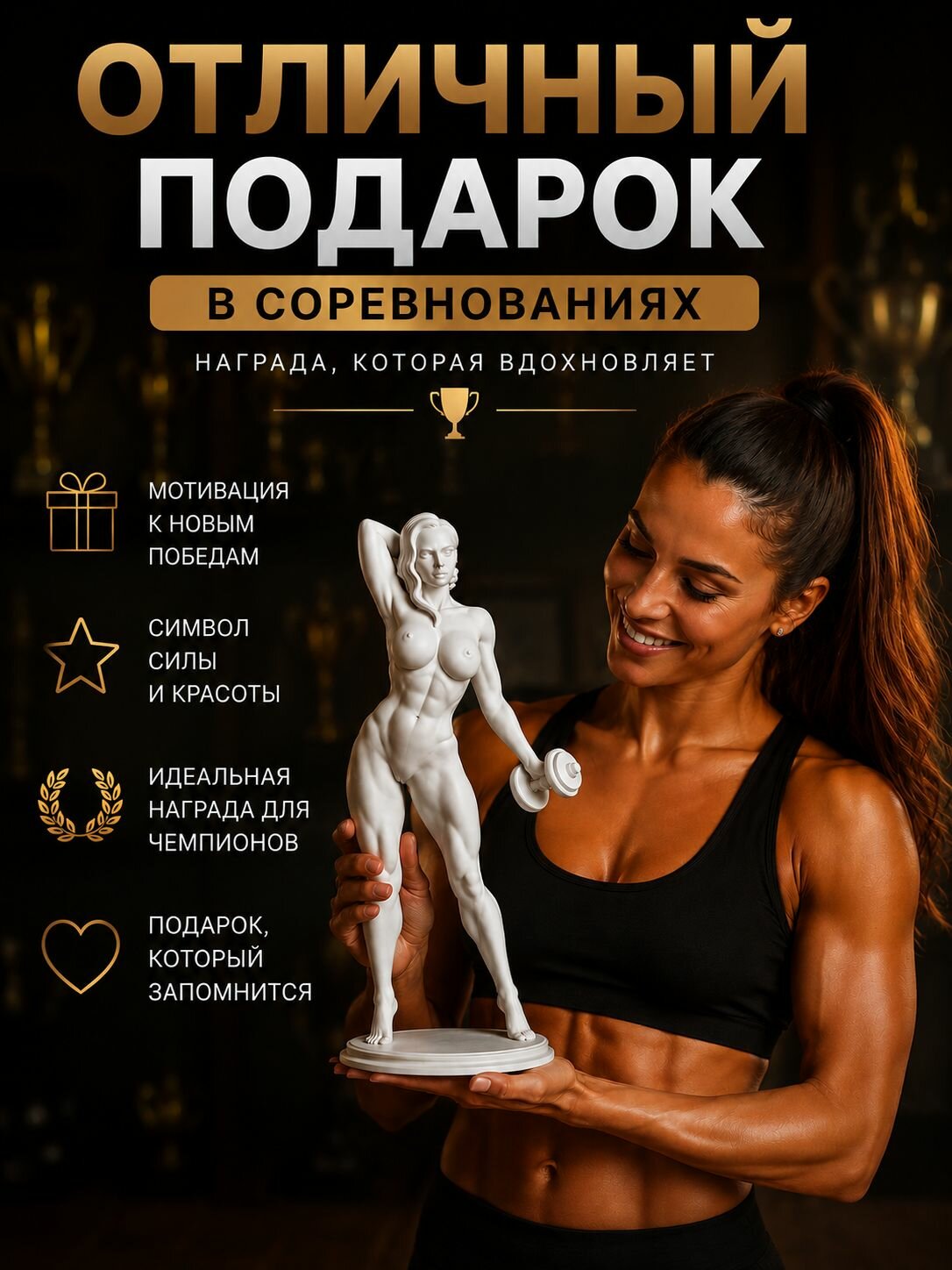 Статуэтка Красота в силе — фото 1