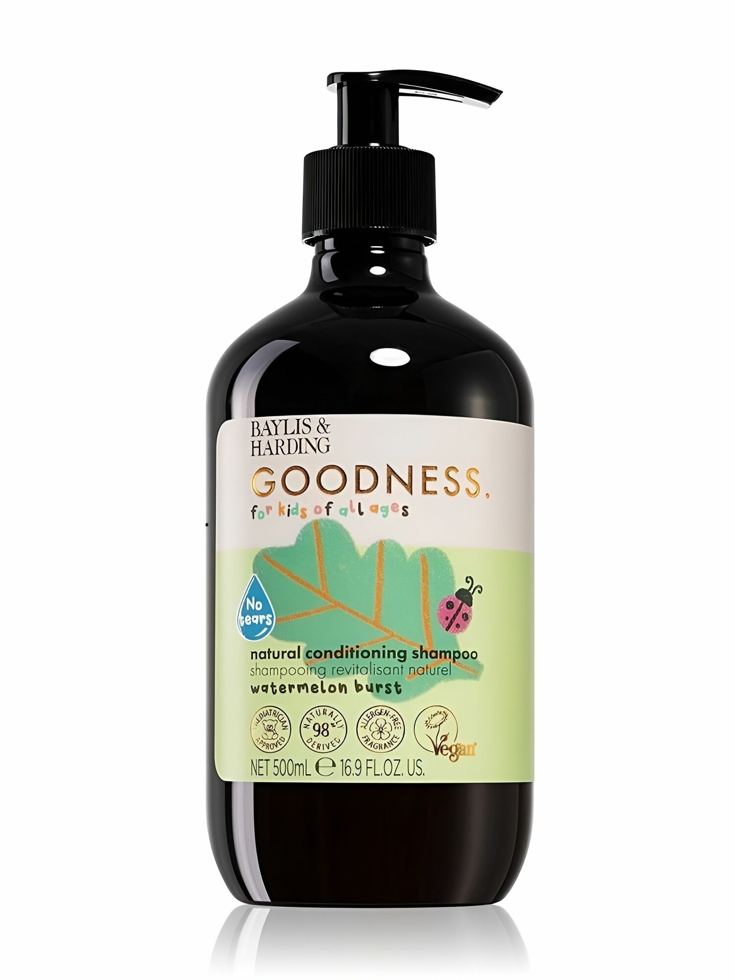 Baylis & Harding, Goodness Kids Watermelon Crush Conditioning Shampoo, Детский шампунь без слез, 500 мл