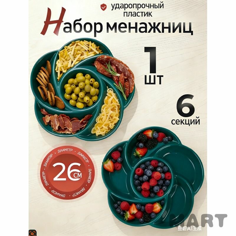 Фруктовница, диаметр 26 см, 1 шт