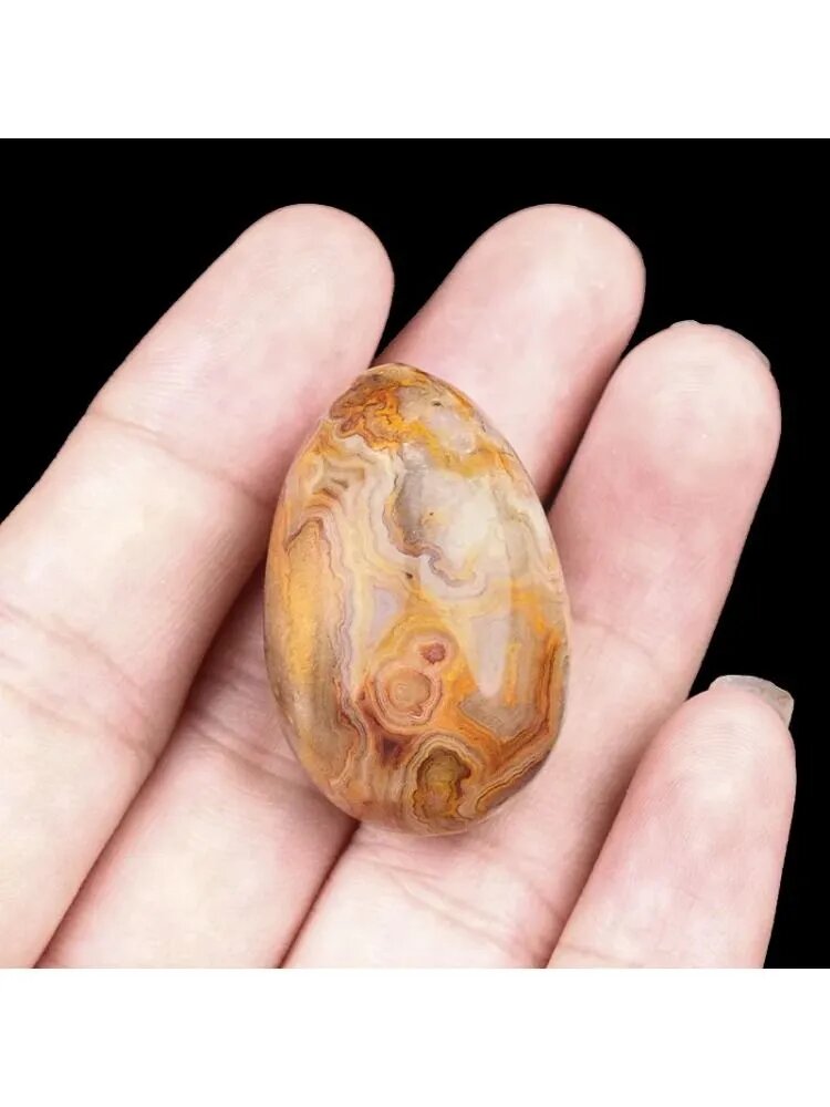 Природный Камень полудрагоценный Хрустальные драгоценные камни,3 x 2 Cm (Цвет товара: сумасшедший агат; Длина: 3 см; Высота: 3 см)