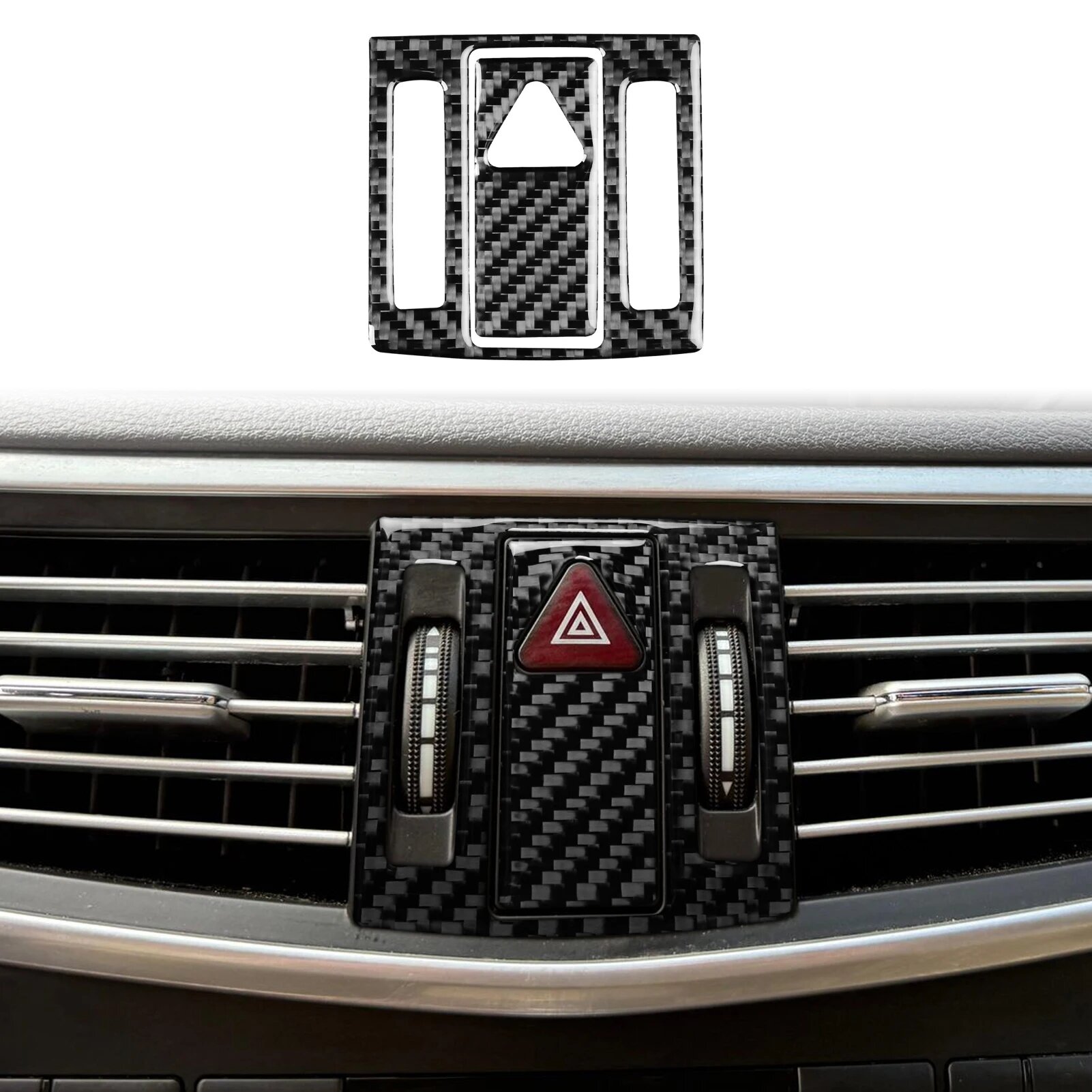 Накладка карбон Black Carbon Fiber Mercedes-Benz E-класса W212