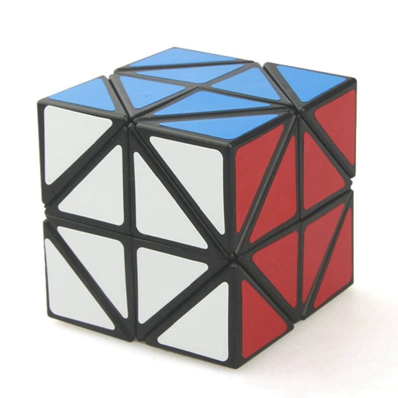 Lanlan 3x3 Hollow Helicopter Black Speed Cube Puzzle Toy
