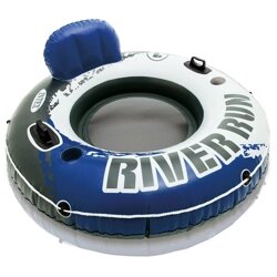 Шезлонг плавающий Intex RIVER RUN I, артикул 58825 (синий)