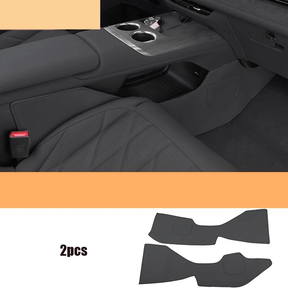 Для Changan CS75 Plus 4-го поколения CS75Plus 2025 2026 кожаная центральная консоль black, Черный