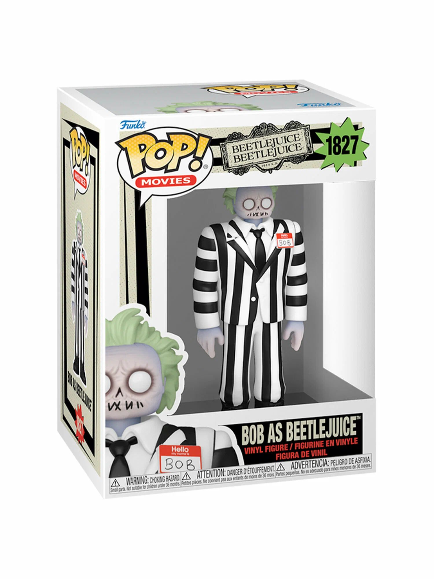 Фигурка Funko Pop Фанко поп Боб Bob из фильма Битлджус Битлджус 1827