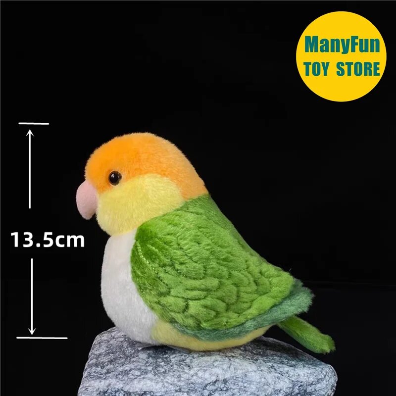 Love Bird Parrot плюшевый папуга 01